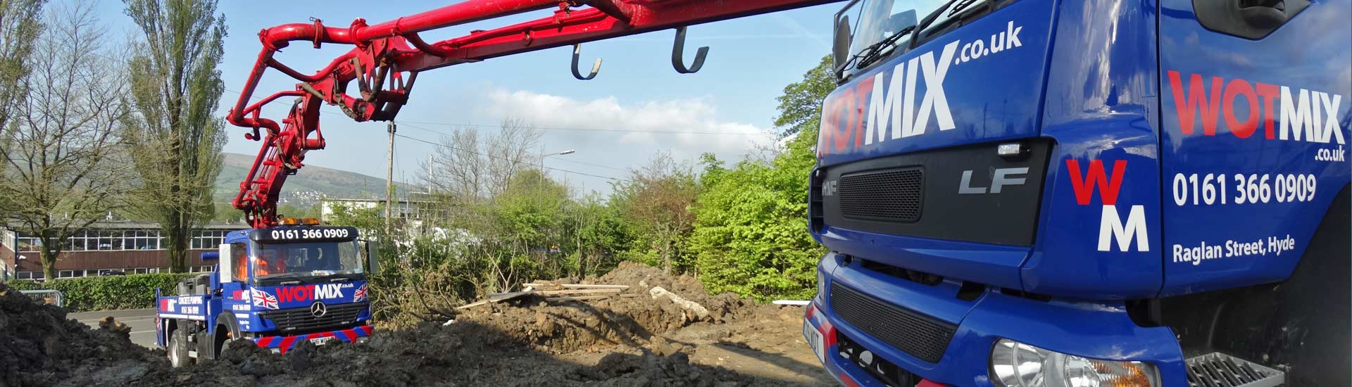 Concrete Pump Hire Manchester and Stockport Concrete Pump Hire